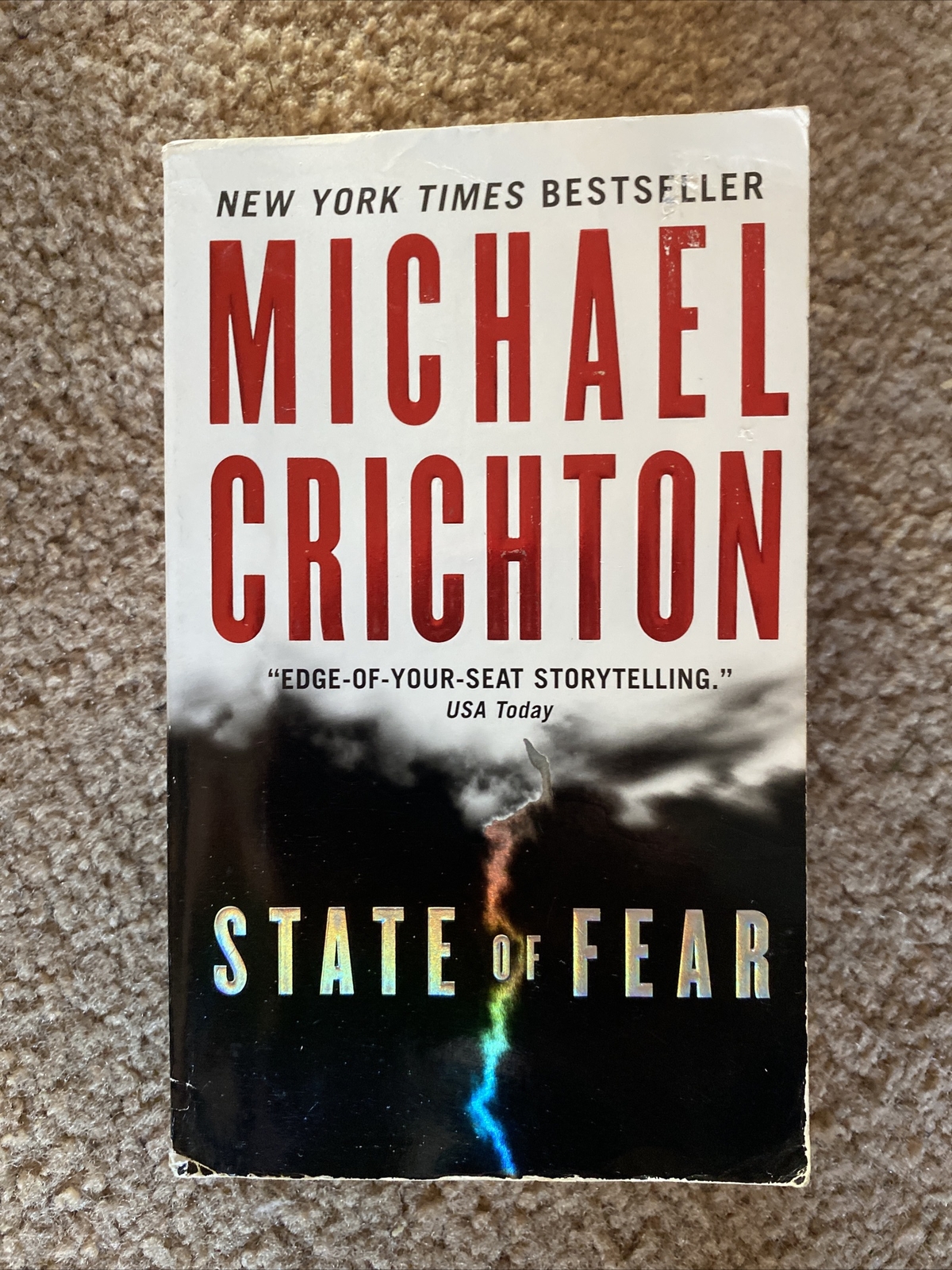 State of Fear by Michael Crichton (2005, Mass Market) VERY GOOD ...