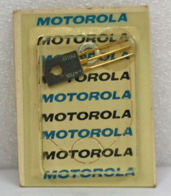 One NOS Motorola 2N5193 Silicon PNP Transistor Gold Leads sealed ...