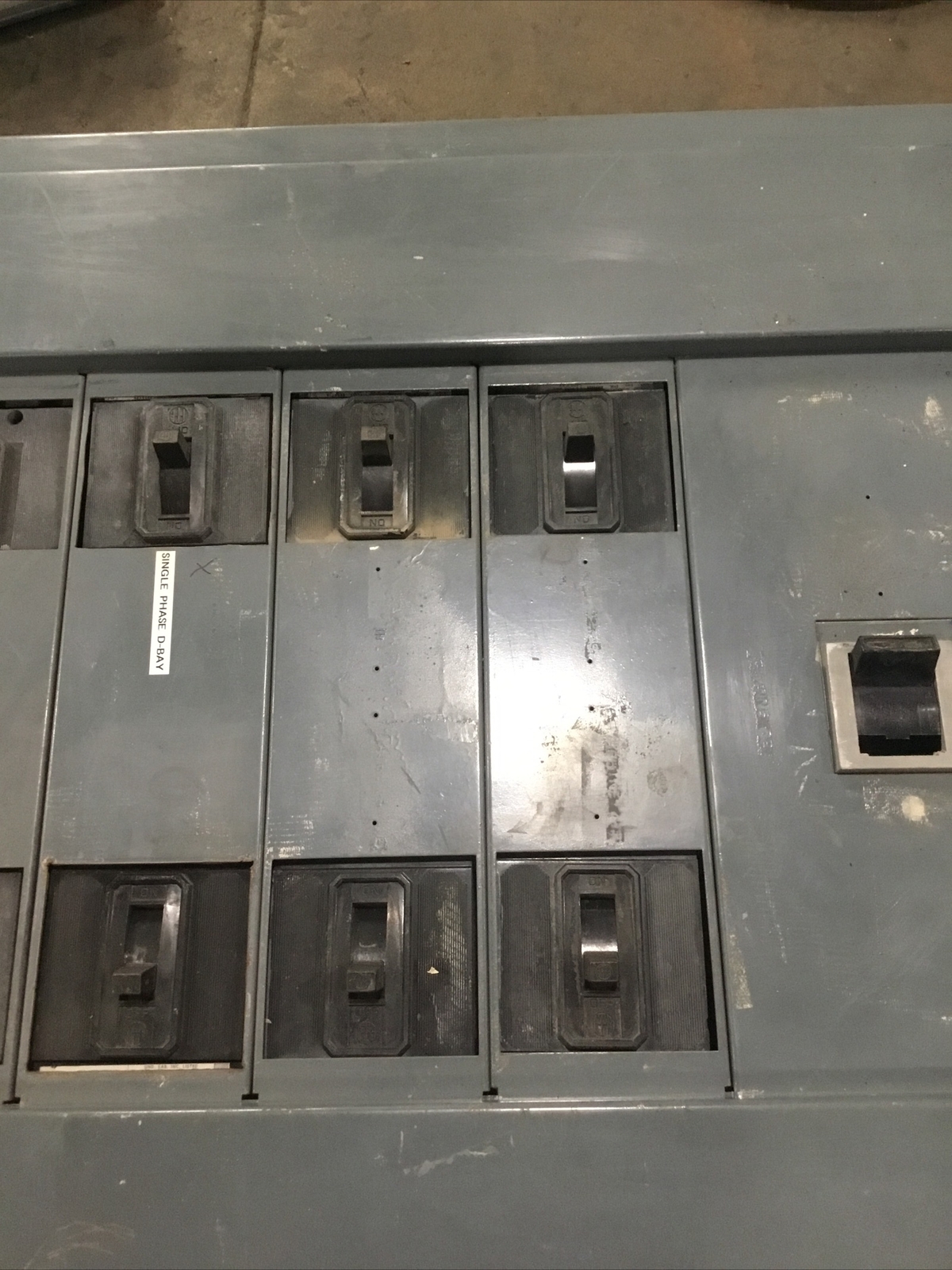 ITE/Siemens 600A 480V Switchboard FC-20 Main Disconnect Panel ...
