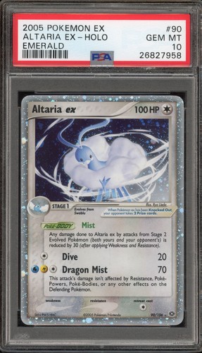 Pokemon Altaria ex EX Emerald Ultra Rare #90 PSA 10 Gem Mint | eBay