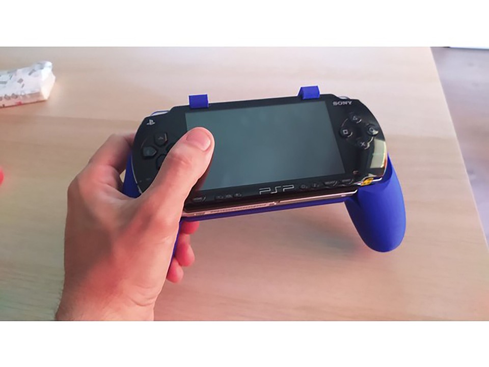 Sony PlayStation Portable PSP-1000 Ergonomic Grip Handle Handheld ...