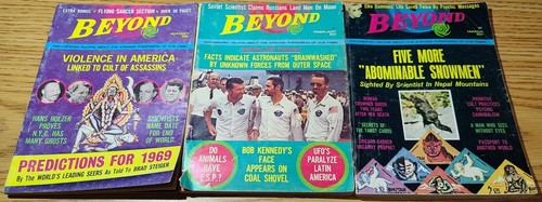 Vintage 1969 BEYOND Magazines Volume 2, #5, #6 & #7 | eBay