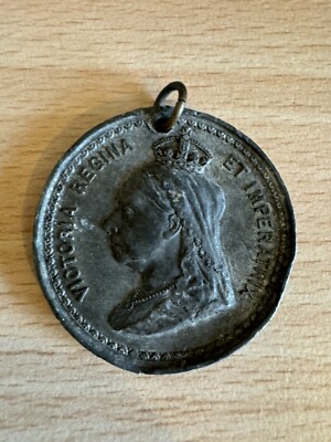 1837-1897 Large & Rare Queen Victoria Diamond Jubilee Commemorative ...