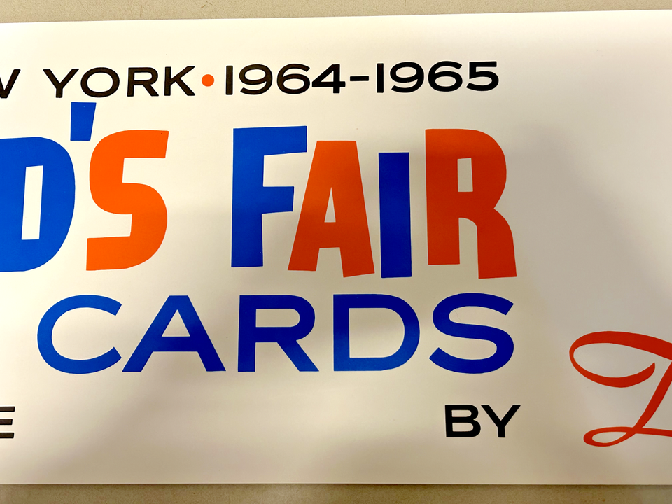 Vintage New York 1964-1965 Worlds Fair Post Cards On Sale Here Poster ...