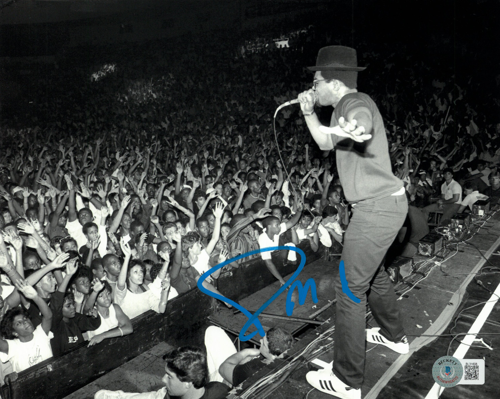 Darryl DMC McDaniels Signed Autograph Run DMC 8X10 Photo Beckett BAS | eBay