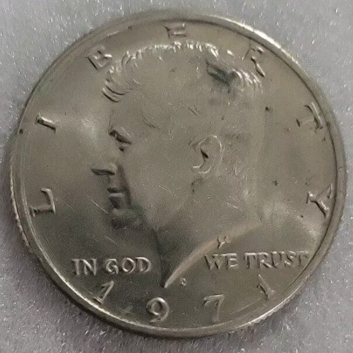 1971-D Kennedy Half Dollar Coin Fifty Cent Piece (B478) | eBay