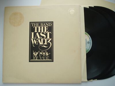 THE BAND Last Waltz EX WARNER BROS. original PROMO 3LP w/book inners ...