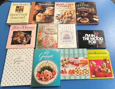 Large Lot of Family Cookbooks in Good Condition - Mix Soft/Hardcover ...