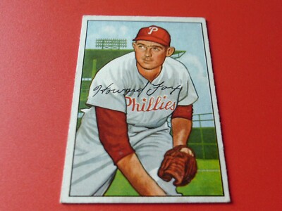 1952 BOWMAN # 125 HOWIE FOX PHILLIES NM / MINT OR BETTER !! | eBay