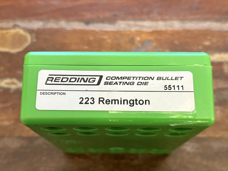 Redding Competition 3 Die Set 223 Remington Rem Dies Reloading 55111 | eBay