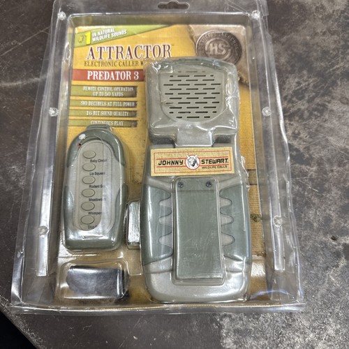 Johnny Stewart Predator 3 Attractor Electronic Caller with Remote NEW ...