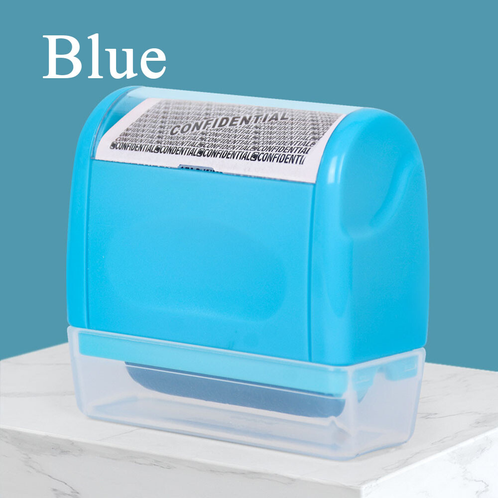 Identity ID Theft Protection Roller Stamp Guard Privacy Confidential ...