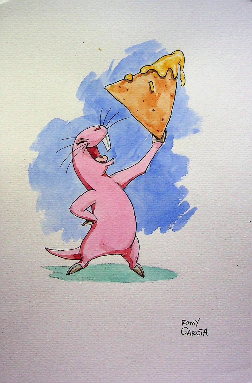 Kim Possible Rufus Drawing