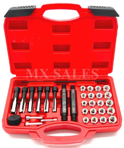33pc Glow Plug Thread Repair Kit On Cylinder Heads Thread Repair Kit 8 ...