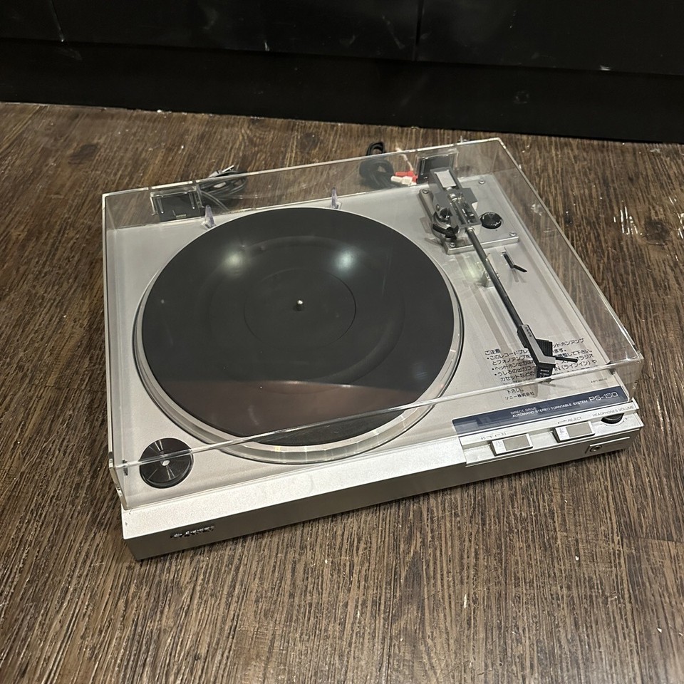 Sony PS-150 Turntable Automatic Built-In Headphone Amp Rare++ Fully ...