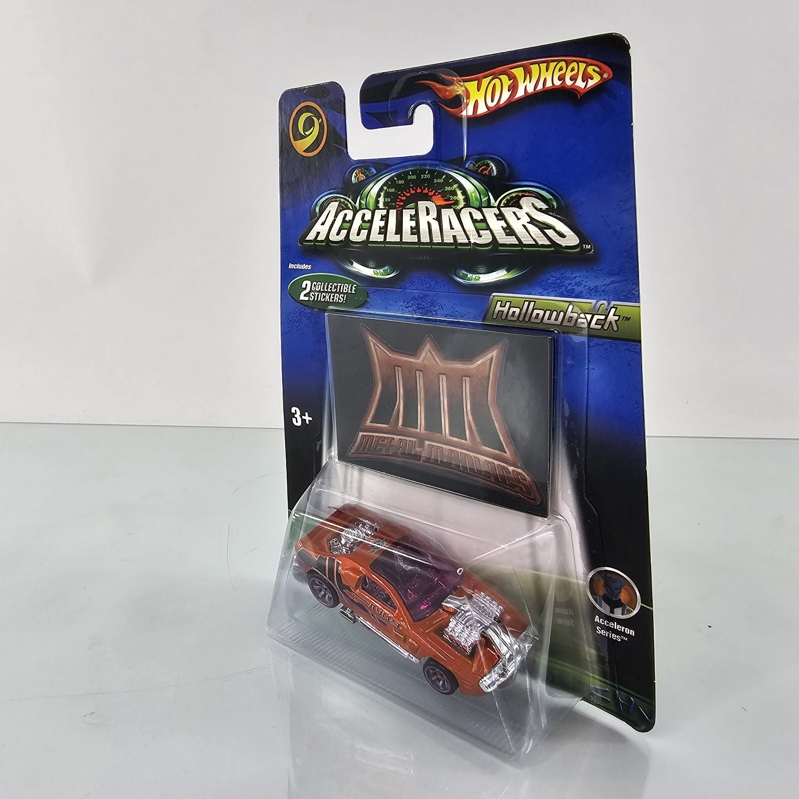 Hot Wheels Acceleracers HOLLOWBACK Orange 2nd Gen Metal Maniacs Cartoon ...
