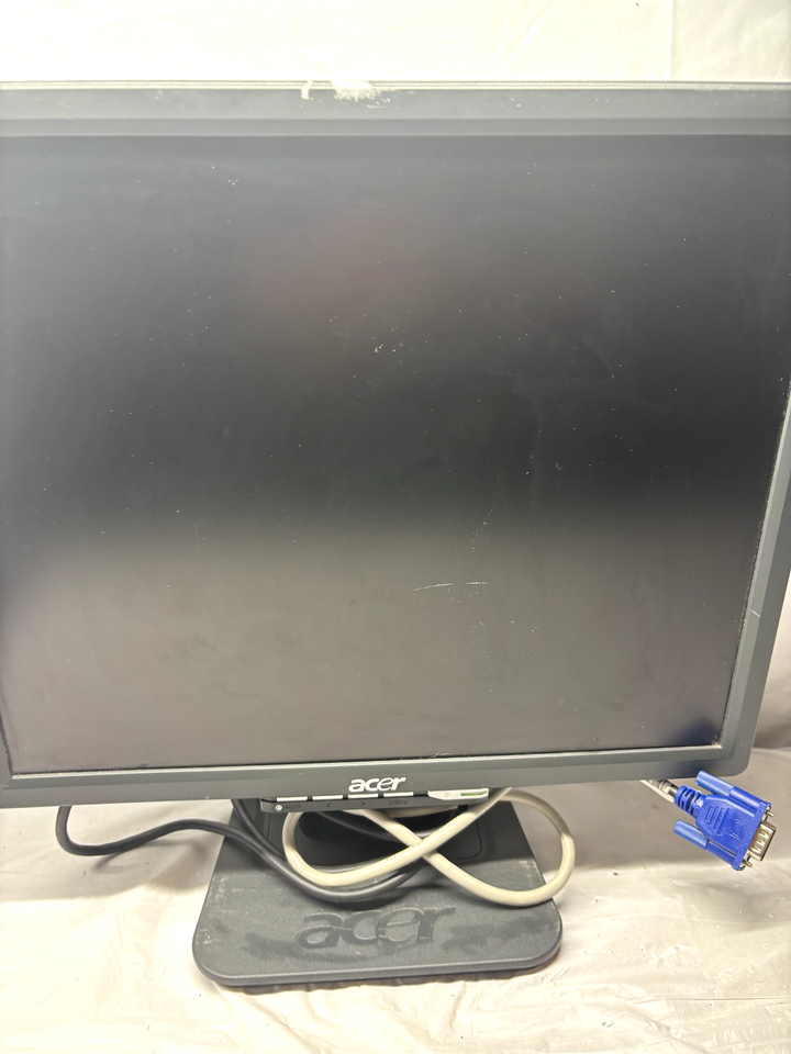 Acer Black Flat Screen Monitor AL1706 | eBay