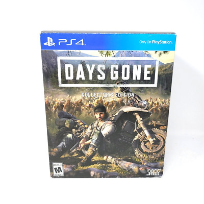Days Gone Collectors Edition PS4 (Sony PlayStation 4, 2019) Complete W ...