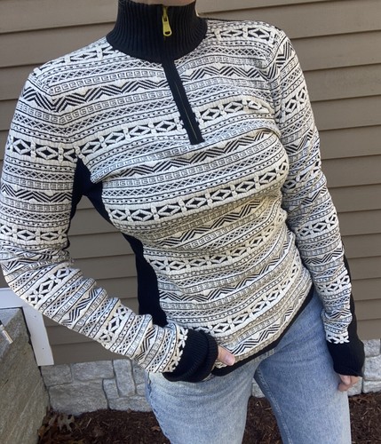 SKYR WOMENS BASE LAYER SWEATER FAIR ISLE MEDIUM | eBay