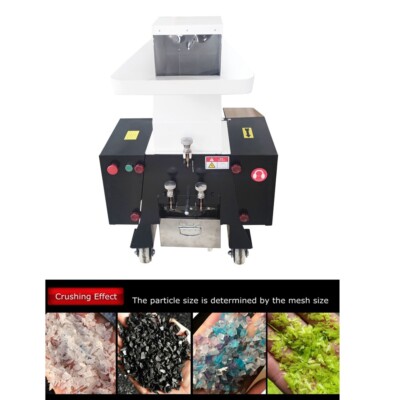 Plastic Shredder 4KW Electric Chipper Disintegrator 220V 3-phase 8mm | eBay