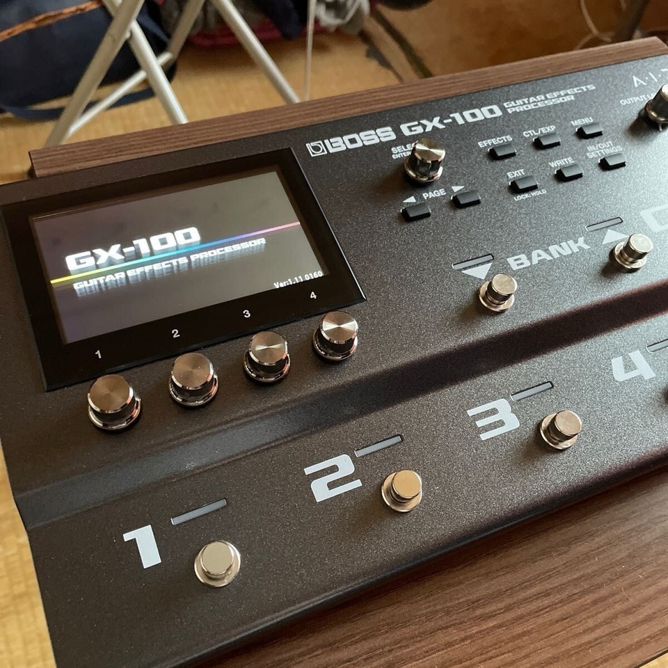 Boss GX-100 Guitar Effects Processor Multi-Effects Pedals W/ Adapter ...