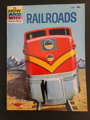 The How And Why Wonder Book Of "Railroads" By Robert Scharff, 1964 ...