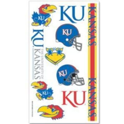 Kansas Jayhawks Temporary Tattoos | eBay
