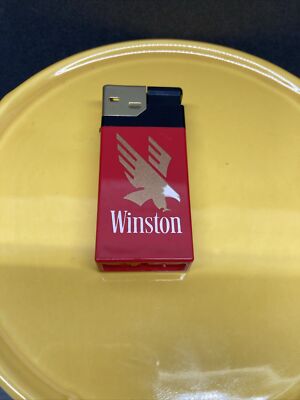 Vintage Tokai Winston Eagle Cigarette Push Lighter~ Not Working | eBay