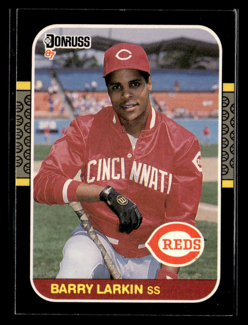 1987 Donruss #492 Barry Larkin | eBay