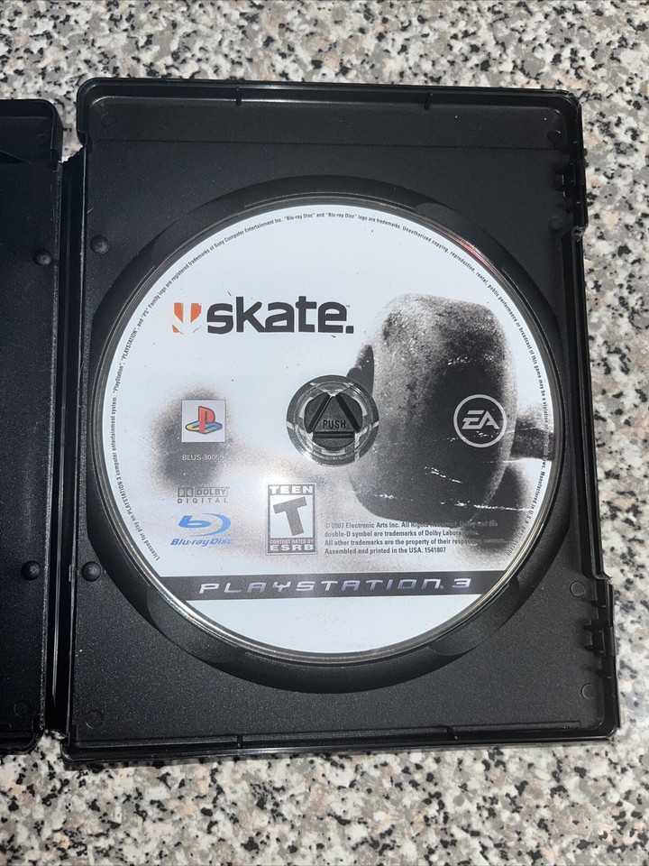 Skate (Sony PlayStation 3 PS3) *COMPLETE W/ MANUAL - TESTED* | eBay