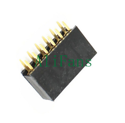 5PCS 2x6 12 Pin 2.54mm Double Row Female Straight Header Pitch Socket ...