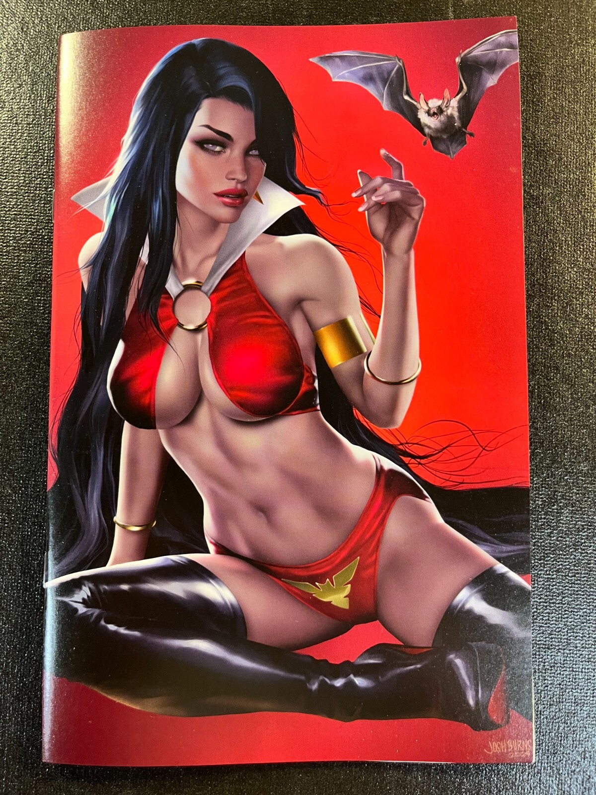 VAMPIRELLA 672 VARIANT VIRGIN JOSH BURNS RED HTF NM DYNAMITE ELVIRA PANTHA 1 C | eBay