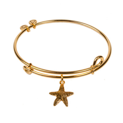 SOL 240052 Starfish, Bangle 18K Gold Plated | eBay