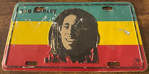 Vintage Bob Marley Booster License Plate One Love Reggae | eBay