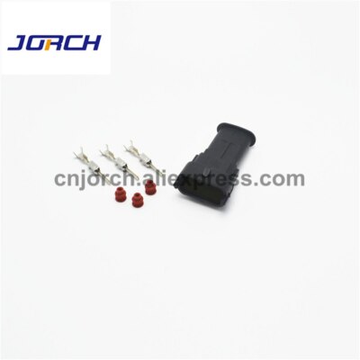 3pin 3.5mm electrical waterproof plug auto waterproof connector ...