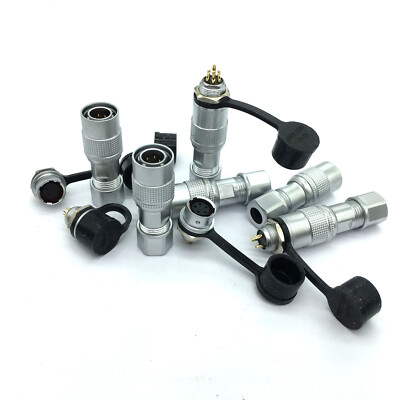 YC8 Aviation plug Socket 2Pin 3P 4P 5P 6P 7P 8mm quick plug Push-pull ...