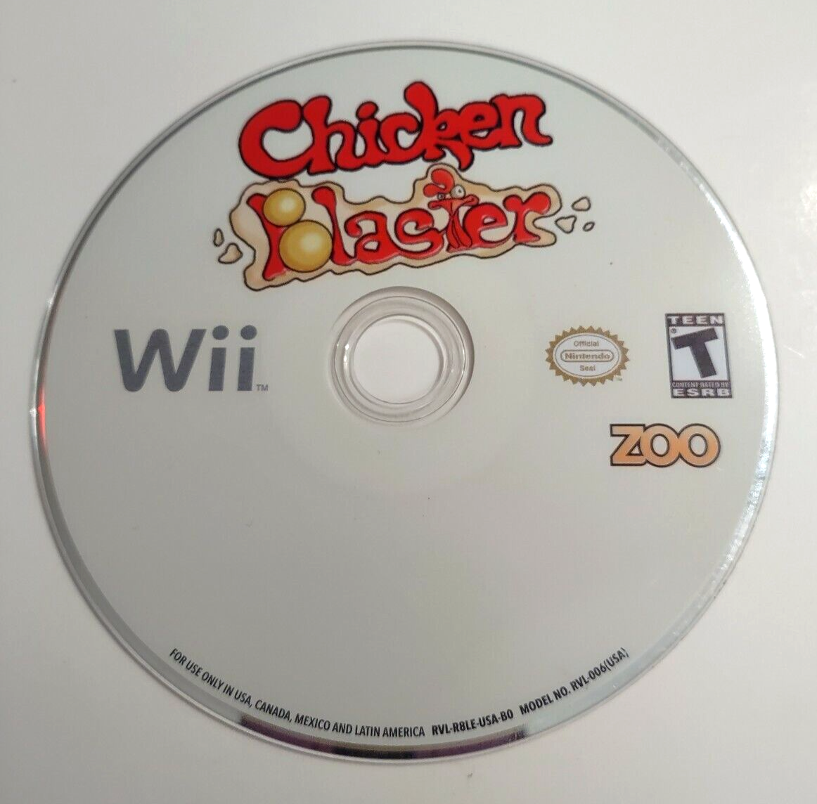 Wii Chicken Blaster Video Game Shooter Action Skill Challenge Friends ...