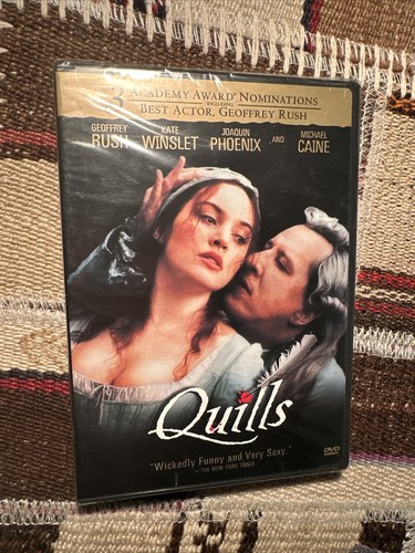 Quills (DVD, 2000) Rush Winslet Phoenix Caine 24543016625| eBay