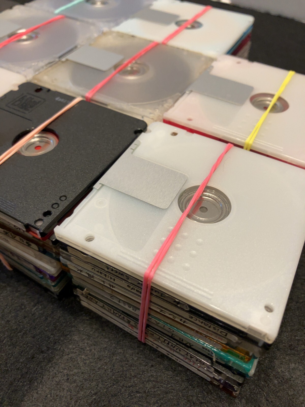 Lot of 100 MD Mini Discs Caseless Has been recorded 74 & 80 min Japan ...