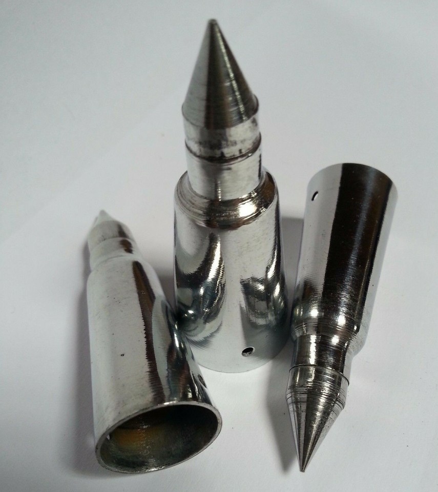 Select 3 x ALPINE SPIKE FERRULES 8 SIZES for WALKING / SHOOTING ...