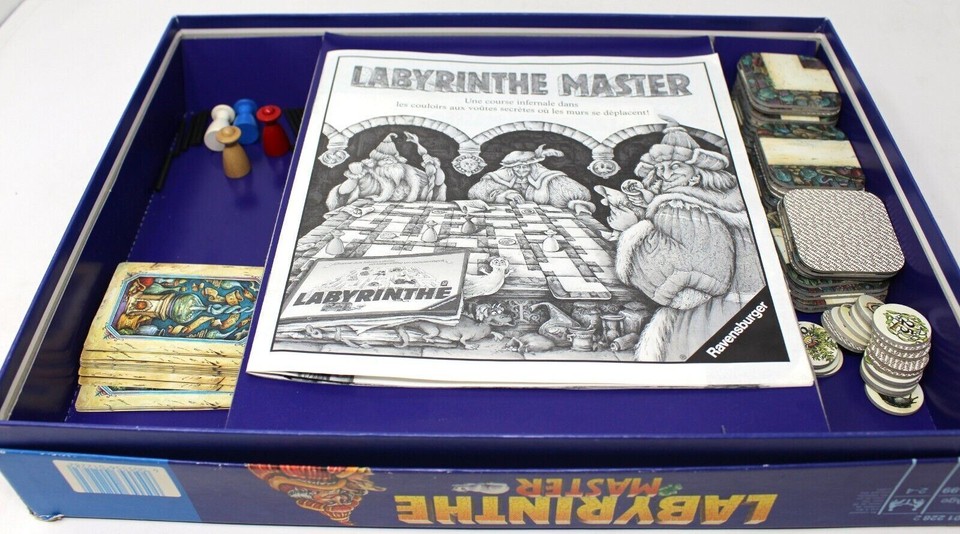 Ravensburger Master Labyrinth Game Race For Magic In A Shifting Maze ...