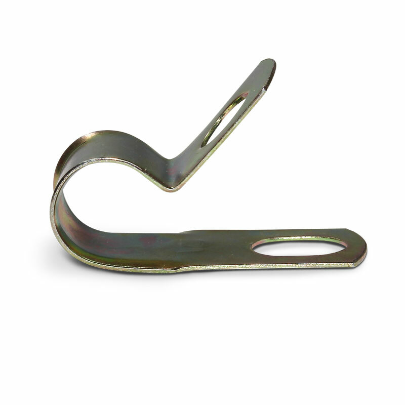 Unlined P Clips Vintage and Classic Car Style Clamps Wire Loom Cable ...