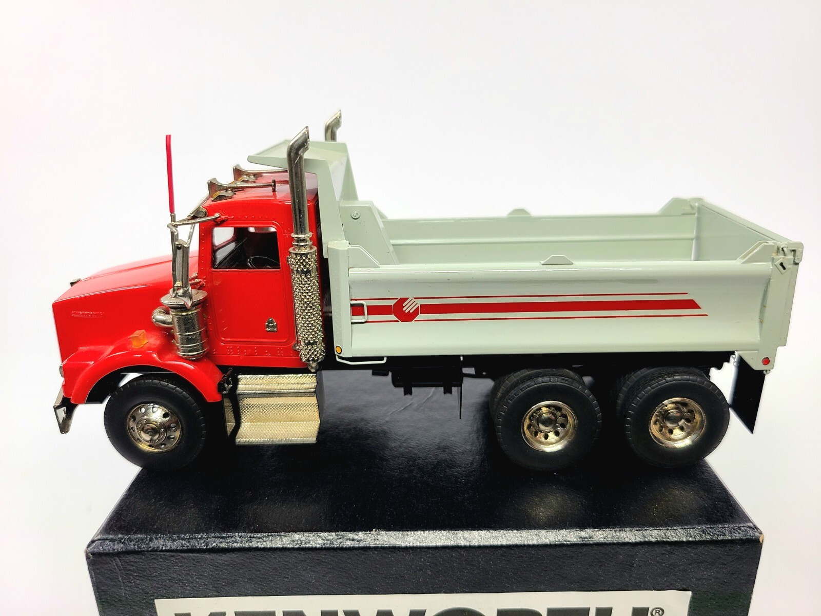 Kenworth T800 Columbia Dump Truck - Red - CCM Brass 1:48 Scale Model | eBay