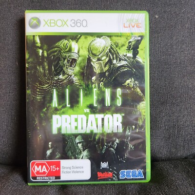 ALIENS Vs PREDATOR XBOX 360 Pal | eBay Australia