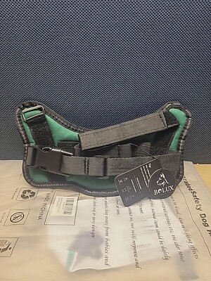 Bolux Dog Harness Medium No-Pull Reflective Breathable Adjustable DARK ...