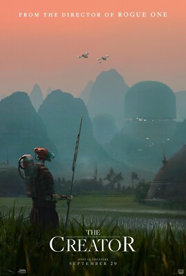 THE CREATOR 2023 Advance Teaser DS 2 Sided 27X40" US Movie Poster J ...