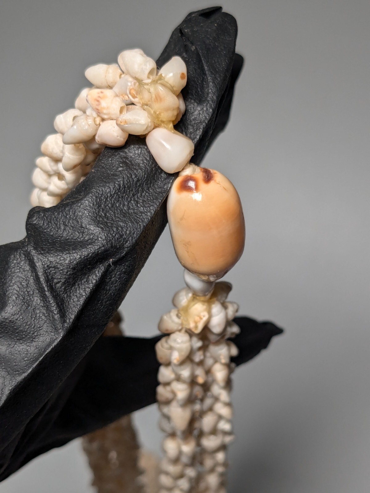 Vintage Ni'ihau Shell Lei Pikake Necklace Long 2 Strand momi shells | eBay