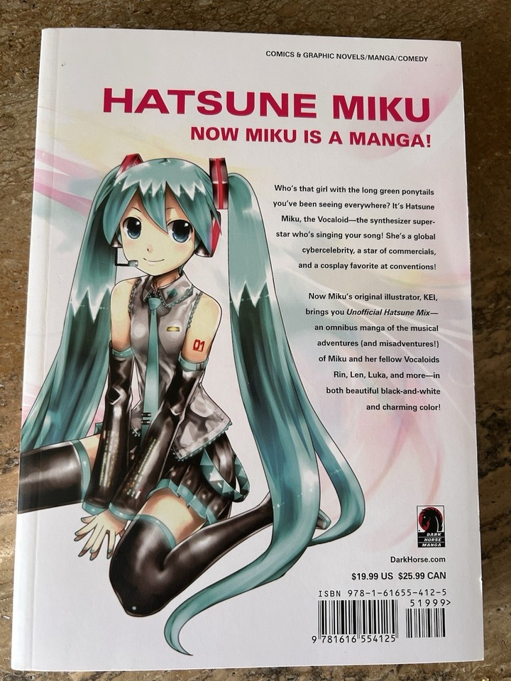 Hatsune Miku: Unofficial Hatsune Mix by KEI English Manga (2014) | eBay