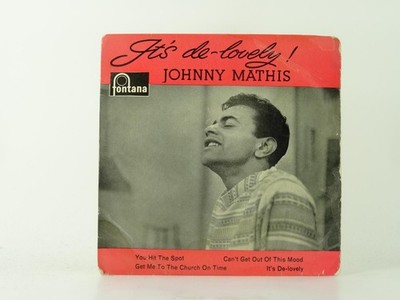 JOHNNY MATHIS IT'S DE-LOVELY (18) 4 Track 7" Single including Picture ...