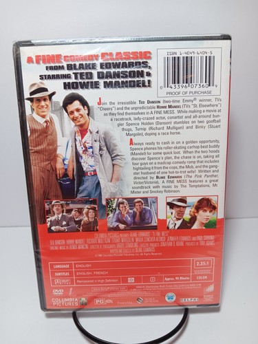 A Fine Mess (DVD 2005) Blake Edwards, Ted Danson, Howie Mandel New OOP ...